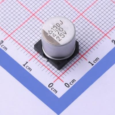 China aluminum electrolytic capacitor SAMYOUNG BXJ25V470M10*10 10.0TP suitable for electronic applications for sale
