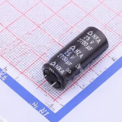 China Miniature Electrolytic Capacitor SAMYOUNG NXA25V2200M12.5 25 3.5CC for SMPS and Adapter Applications for sale