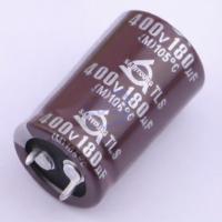China High Stability Aluminum Electrolytic Capacitors SAMYOUNG TLS400V180M22*35 V with Low Tan Delta Value for sale