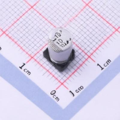 China vertical SMD capacitor SAMYOUNG MVK100V10M6.3*8 6.3TP designed for demanding environments and long load life for sale