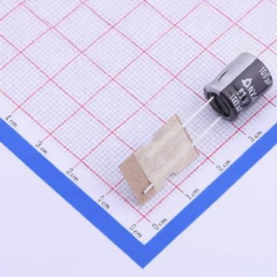 China miniature aluminum electrolytic capacitors SAMYOUNG NXA63V100M10*12.5 5.0TP pack of 120 for charger and ip board for sale