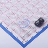 China Miniature Aluminum Electrolytic Capacitors Rated 6.3V 220uF Featuring SAMYOUNG NXB35V220M8*11.5 LO Series for sale