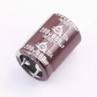 China SAMYOUNG TDA 200V680 25.4 35 Aluminum Electrolytic Capacitors Designed for Long Life and Performance for sale