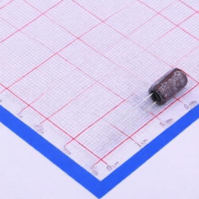 China Miniature Aluminum Electrolytic Capacitors SAMYOUNG KMG 10V470 6.3*11 for Stable Performance and Extended Life for sale