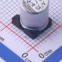 China Long Life Vertical SMD Aluminum Electrolytic Capacitors SAMYOUNG BXJ16V470M8*10 8.0TP Low Impedance for sale