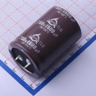 China Aluminum Electrolytic Capacitor SAMYOUNG TLG250V1500M35*50 V Designed for Harsh Operating Conditions for sale