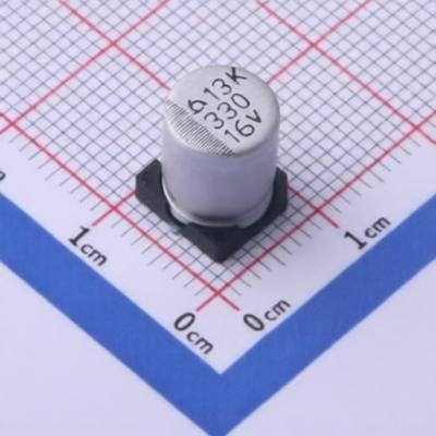 China vertical SMD capacitor SAMYOUNG MVK16V330M8 10 8.0TP with RoHS compliance and wide temperature range for sale
