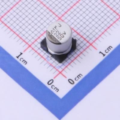 China Aluminum electrolytic capacitor SAMYOUNG BXJ50V22M6.3*6 6.3TP with performance and stable capacitance for sale