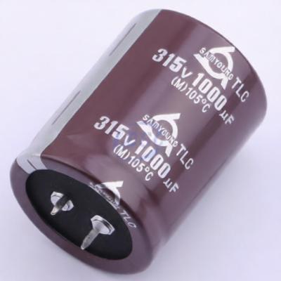 China Large Sized Aluminum Electrolytic Capacitors SAMYOUNG TLC315V1000M35*45 V with Long Operational Life for sale