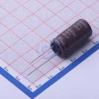 China Stable capacitance and low leakage current SAMYOUNG KMG160V100M12.5*25 LO miniature aluminum electrolytic capacitor for sale
