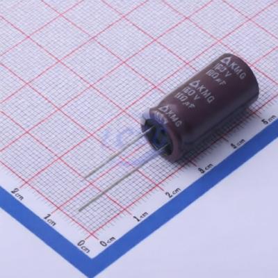 China Stable capacitance and low leakage current SAMYOUNG KMG160V100M12.5*25 LO miniature aluminum electrolytic capacitor for sale