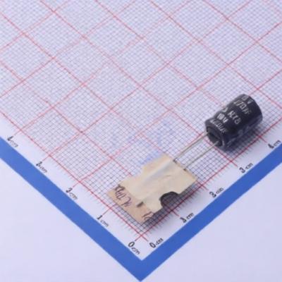 China Low impedance miniature capacitor SAMYOUNG NXB10V470M8*11.5 3.5TP for in noise filters chargers and SMPS for sale