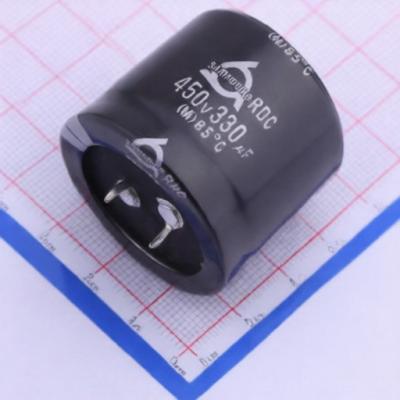 China long life SAMYOUNG RDC450V330M35*30 V aluminum electrolytic capacitors for power supply applications for sale