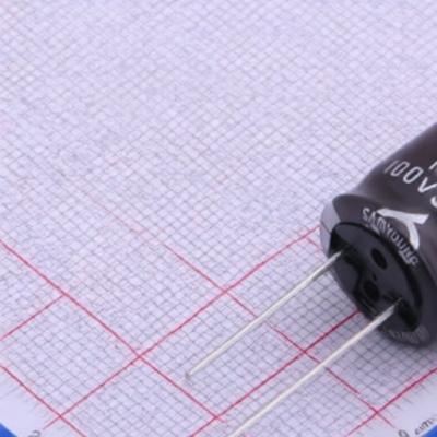 China Halogen Free SAMYOUNG NXA100V330M16*25 LO Aluminum Electrolytic Capacitor with Electrical Characteristics for sale