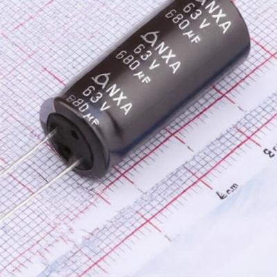 China Miniature Electrolytic Capacitors SAMYOUNG NXA63V680M12.5 30 LO Rated Voltage Range 6.3 to 100 Volts for sale