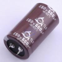 China Power Capacitors SAMYOUNG TLS450V560M30*50 V Aluminum Electrolytic with 3000 Hour Load Life at 105 Celsius for sale
