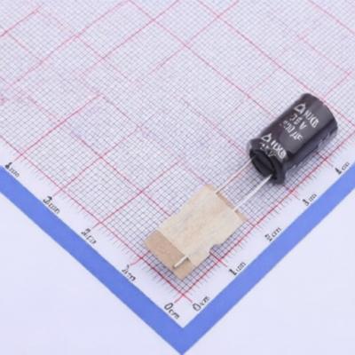 China Miniature Aluminum Electrolytic Capacitors Featuring SAMYOUNG NXB35V330M10*16 5.0TP Suitable for SMPS and Noise Filters for sale