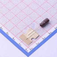 China Miniature Capacitors Aluminum Electrolytic SAMYOUNG KMG50V10M5*11 2.5TP RoHS Certified Long Life Span for sale