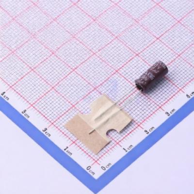 China Miniature Capacitors Aluminum Electrolytic SAMYOUNG KMG50V10M5*11 2.5TP RoHS Certified Long Life Span for sale