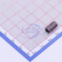 China Durable miniature aluminum electrolytic capacitors SAMYOUNG NHA25V220M6.3*11 LO with RoHS compliance for sale