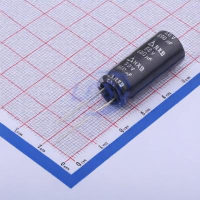 China SAMYOUNG NXB 50V 680UF 12.5 30 Aluminum Electrolytic Capacitor for Noise Filter and Charger Circuits for sale