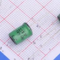 China Miniature Aluminum Electrolytic Capacitors SAMYOUNG PXB 25V100 8*11.5 suitable for automotive equipment for sale