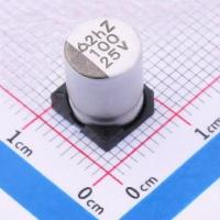 China Aluminum Electrolytic Capacitors Vertical SMD Type SAMYOUNG CLZ25V100M8*10 8.0TP Low ESR Automotive for sale