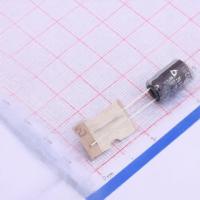 China Miniature Aluminum Electrolytic Capacitors SAMYOUNG NXA50V100M8*11.5 3.5TP Ideal for SMPS and IP Boards for sale