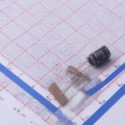 China Miniature Aluminum Electrolytic Capacitors SAMYOUNG NXB35V100M8*11.5 3.5TP for Chargers and IP Boards Applications for sale
