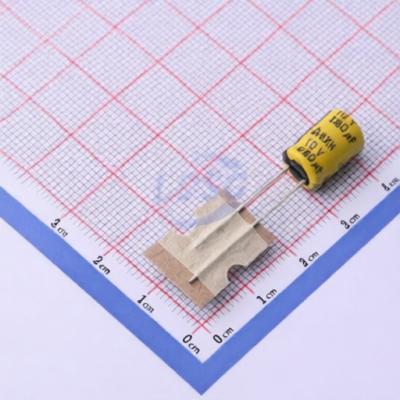 China miniature aluminum electrolytic capacitors SAMYOUNG NXH10V680M8*11.5 3.5TP for LED TV BLU inverter and SMPS for sale