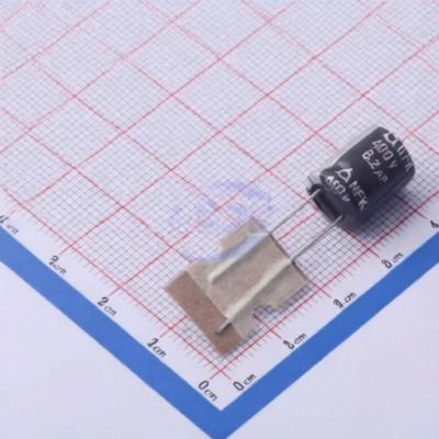 China Miniature Aluminum Electrolytic Capacitors SAMYOUNG NFK400V8.2M10*12 5.0TP Designed for Long Term Operation for sale