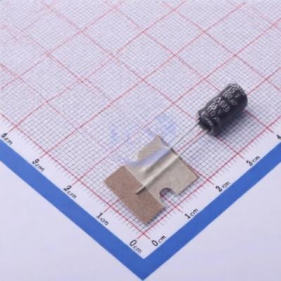 China Miniature Aluminum Electrolytic Capacitors SAMYOUNG NXB25V100M6.3*11 2.5TP for SMPS and Noise Filters for sale