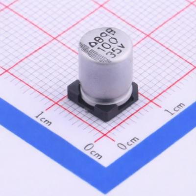 China SAMYOUNG BXA35V100M8 10 8.0TP Surface Mount Capacitor with Low Impedance and High Rated Ripple Current for sale