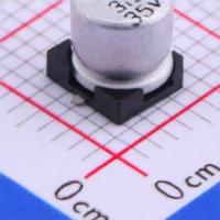 China Vertical SMD Aluminum Electrolytic Capacitor SAMYOUNG MVG-BP 35V3.3 5*5 Halogen Free RoHS Certified for sale