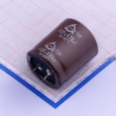 China SAMYOUNG TDA 400V470 35 40 Electrolytic Capacitors Suitable for Industrial Power Supply Applications for sale