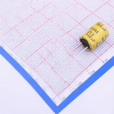 China SAMYOUNG NXK 25V330 8x11.5 Miniature Aluminum Capacitors with High Ripple and Low Impedance Features for sale