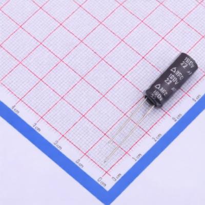 China High Ripple Miniature Aluminum Electrolytic Capacitors SAMYOUNG NFC 160V22 8 20 Designed for Adaptor for sale