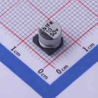 China Aluminum electrolytic capacitor surface mount vertical SMD SAMYOUNG MVK50V10M6.3*5 6.3TP series 55BDS MVK for sale