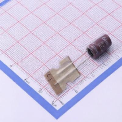 China miniature aluminum electrolytic capacitor SAMYOUNG KMG16V330M8*11.5 3.5TP suitable for general applications for sale