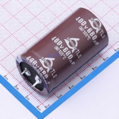 China Aluminum electrolytic capacitor SAMYOUNG TLS 400V680 30*50 suitable for industrial power supplies for sale