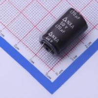 China Miniature Aluminum Capacitor SAMYOUNG NXA 50V470 12.5 20 3.7CC for in SMPS and IP Board Applications for sale