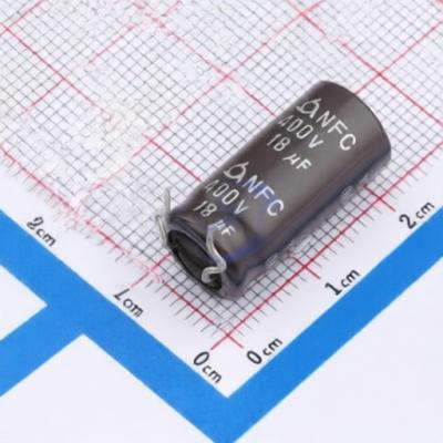 China Miniature capacitors SAMYOUNG NFC 400V18 10 20 2.8LA designed for smps ip boards and adaptor circuits for sale