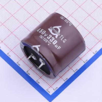 China Industrial grade electrolytic capacitor SAMYOUNG TLG 450V330 35 30 aluminum type with rohs compliance for sale