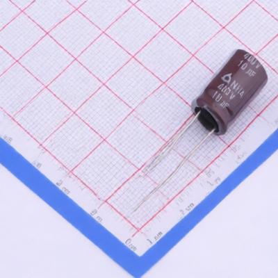 China SAMYOUNG NHA 400V10 10 16 miniature aluminum electrolytic capacitors for digital household appliances for sale