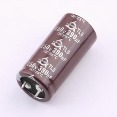 China High Voltage Aluminum Electrolytic Capacitors SAMYOUNG TLS 450V390 25.4 50 RoHS Compliant Components for sale