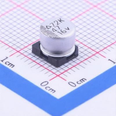 China Long life SAMYOUNG MVK 16V47 M 6.3 5.2 surface mount capacitor for in navigation systems and LED TVs for sale