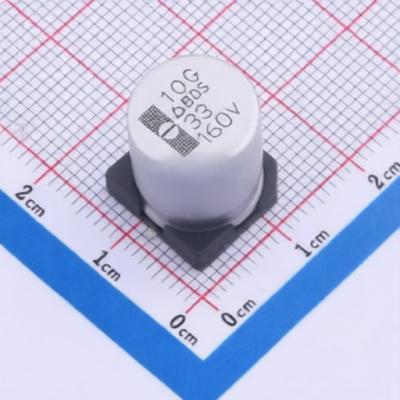 China Durable SAMYOUNG BDS160V33M12.5*13.5 12.5TP Capacitor with Load Life up to 2000 Hours at 105 Degrees for sale
