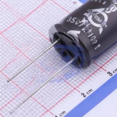 China Miniature Aluminum Electrolytic Capacitors SAMYOUNG NXA35V2200M18 20 LO Suitable for IP Boards and SMPS for sale