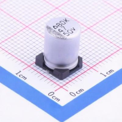 China SAMYOUNG MVK 50V47 8 10 vertical SMD capacitor engineered for operation in wide temperature ranges for sale