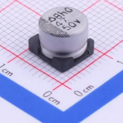 China Surface Mount Aluminum Electrolytic Capacitors SAMYOUNG MVG50V47M8*6 8.0TP for Bi Polar Applications for sale